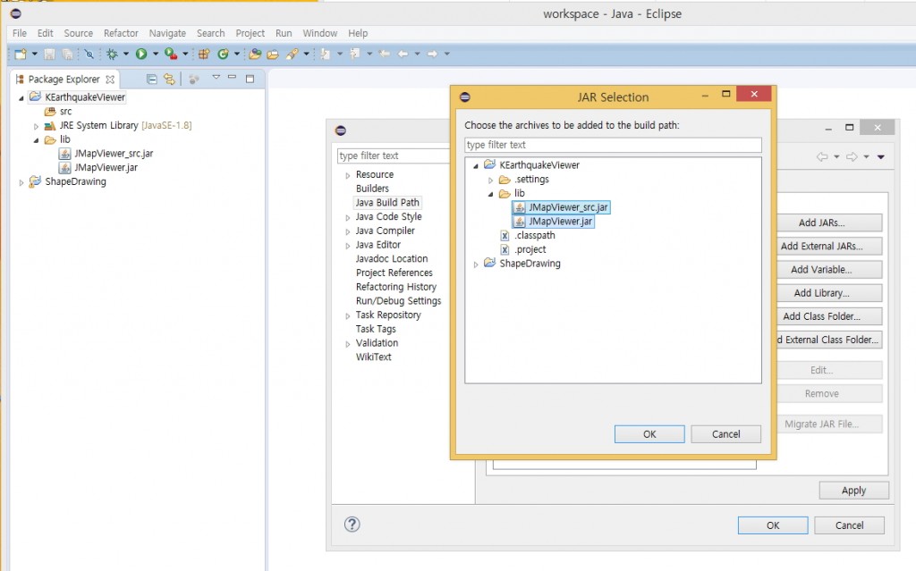 KoreaMapViewer – Java Programming 2016